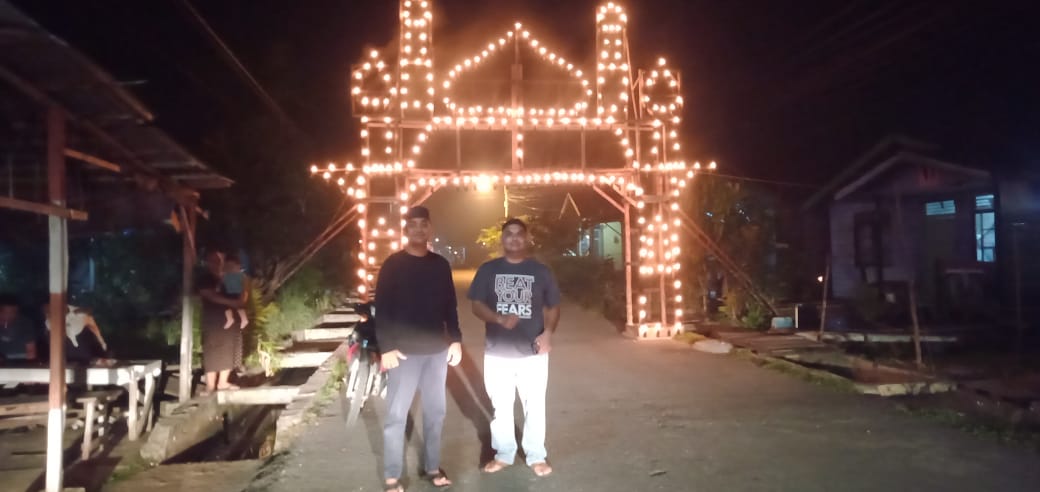 Masyarakat Antusias Ikuti Festival Lampu Colok Bangko - Pekanbaru Pos