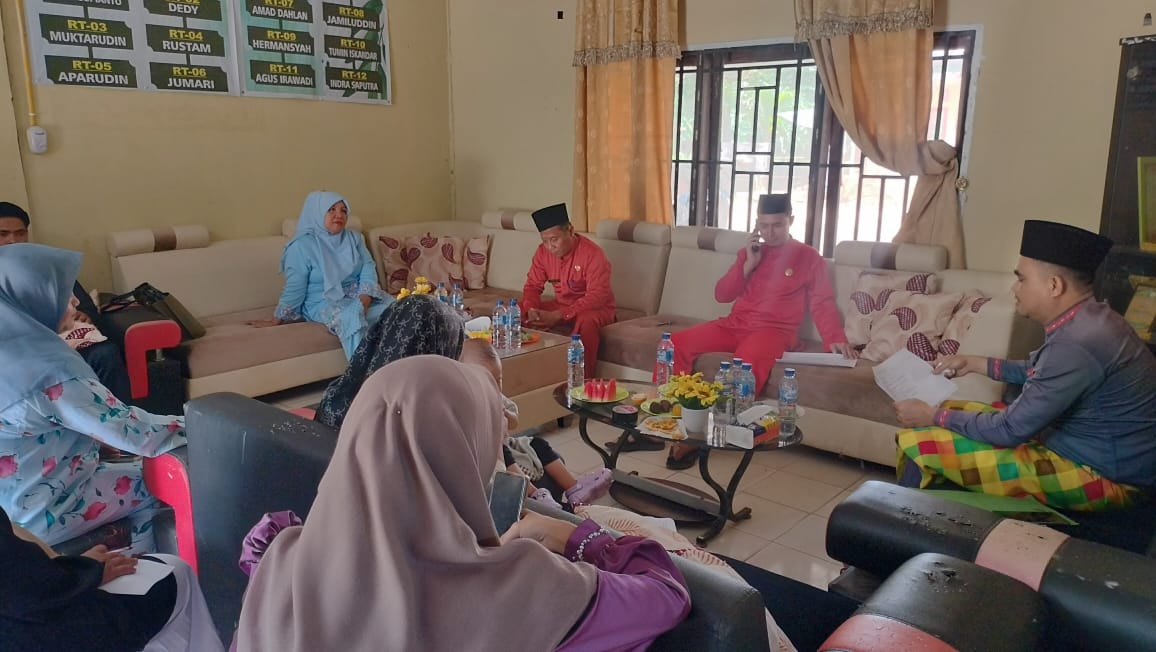 Tim Monitoring Camat Rimba Melintang Verifikasi LPJ Kepenghuluan ...